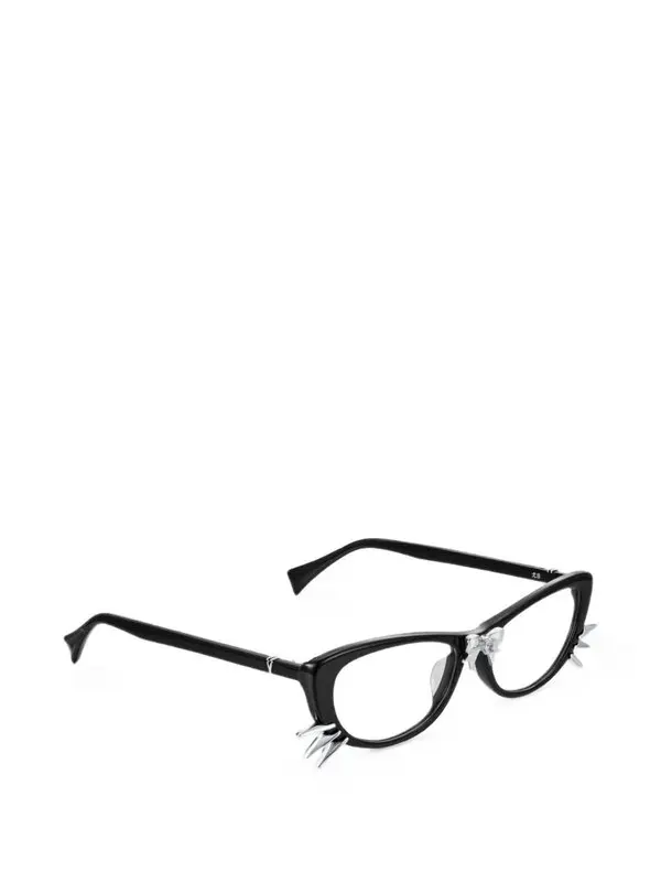 YVMIN Bowknot-embelishment Cat-eye Frame Glasses