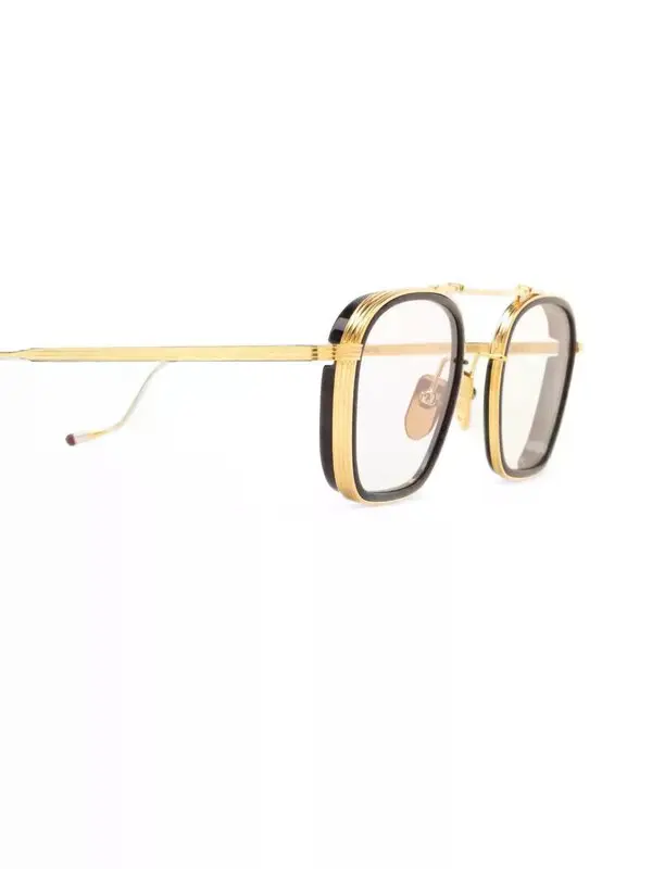 JACQUES MARIE MAGE Baudelaire 2 Geometric-frame Glasses