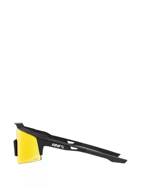 100% PURE Speedcraft Sl Geometric-frame Sunglasses - Black