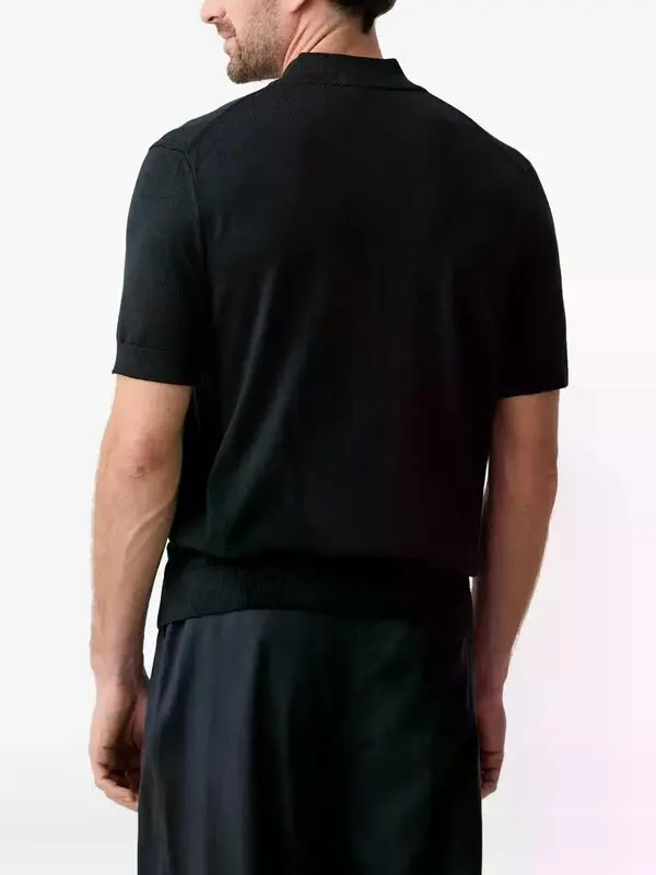 JOOP! Quarter-zip Knitted Polo Shirt