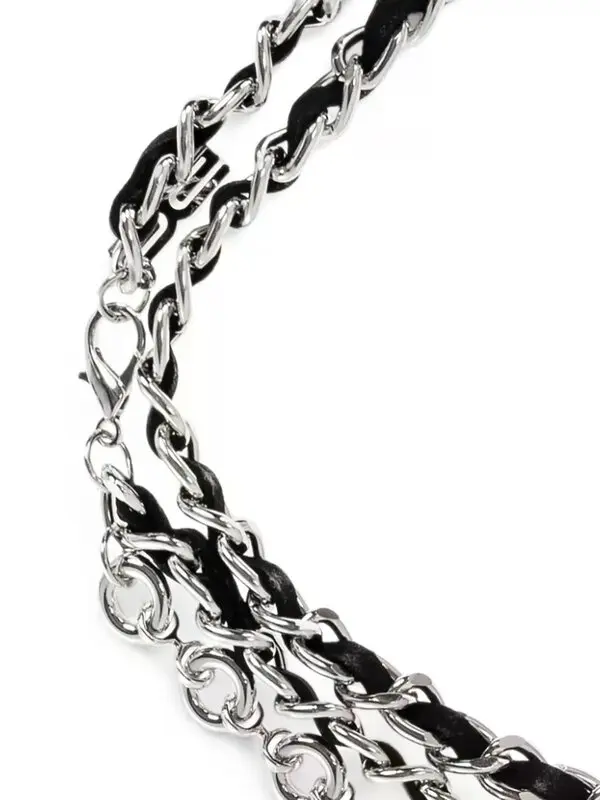 GESTUZ Gzzinnia Logo-plaque Chain Belt