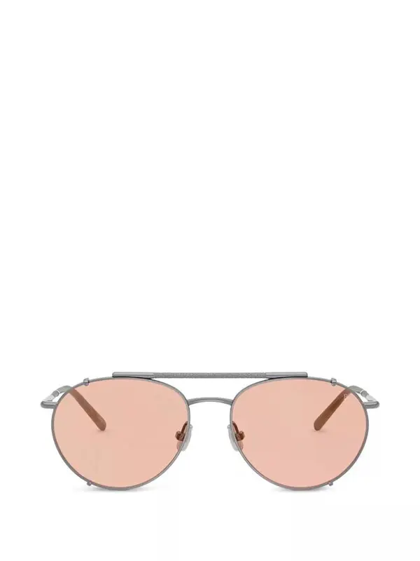 Brunello Cucinelli Carlito B. Round-frame Sunglasses