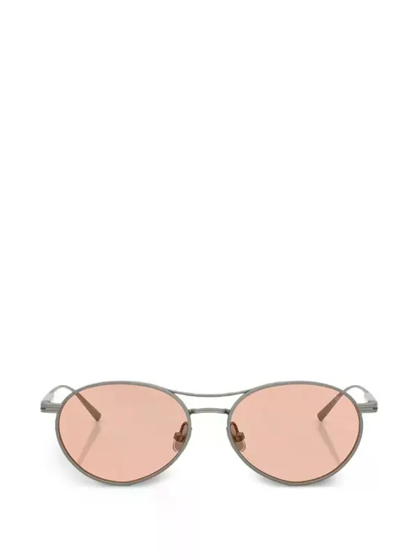 Brunello Cucinelli Carlito B. Round-frame Sunglasses