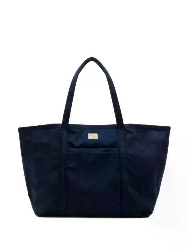 LOEFFLER RANDALL Dina Logo-patch Tote Bag - Blue