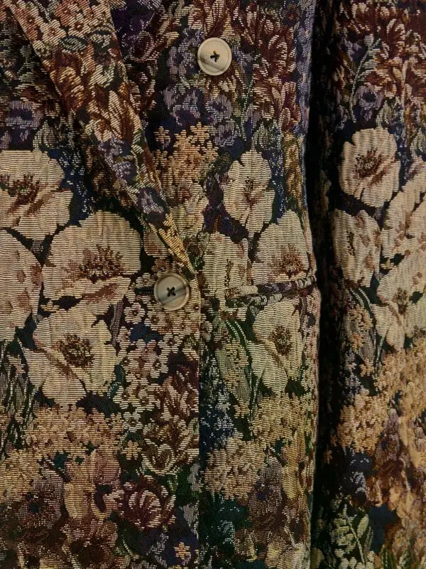 Herno Floral-motif Jacquard Blazer