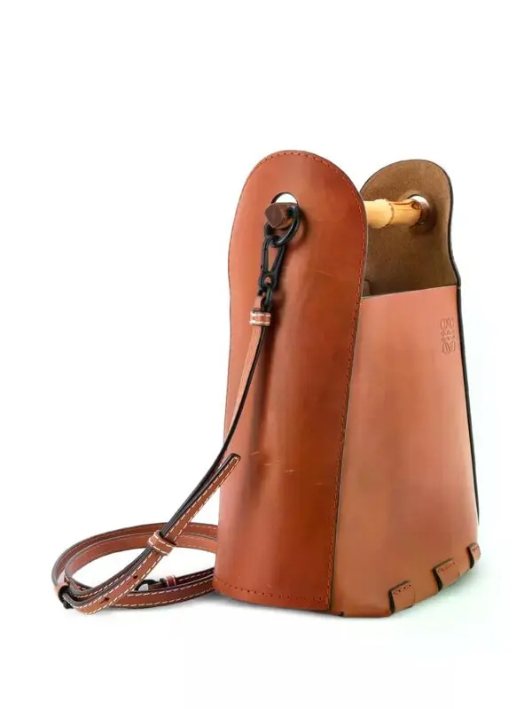 Loewe Bamboo Leather Bucket Bag