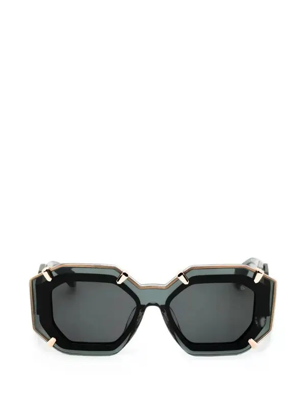 Philipp Plein Plein Supreme Geometric-frame Sunglasses