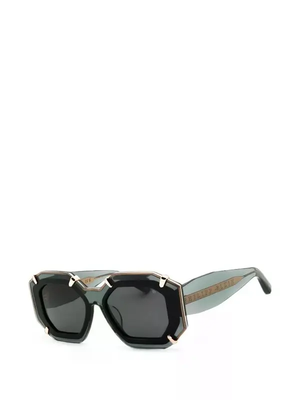 Philipp Plein Plein Supreme Geometric-frame Sunglasses