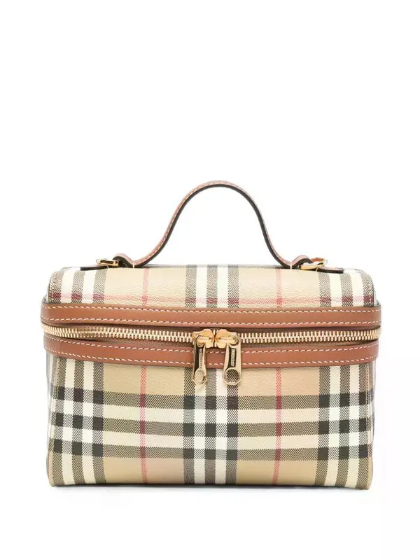 Burberry Vintage Check Vanity Case Mini Bag