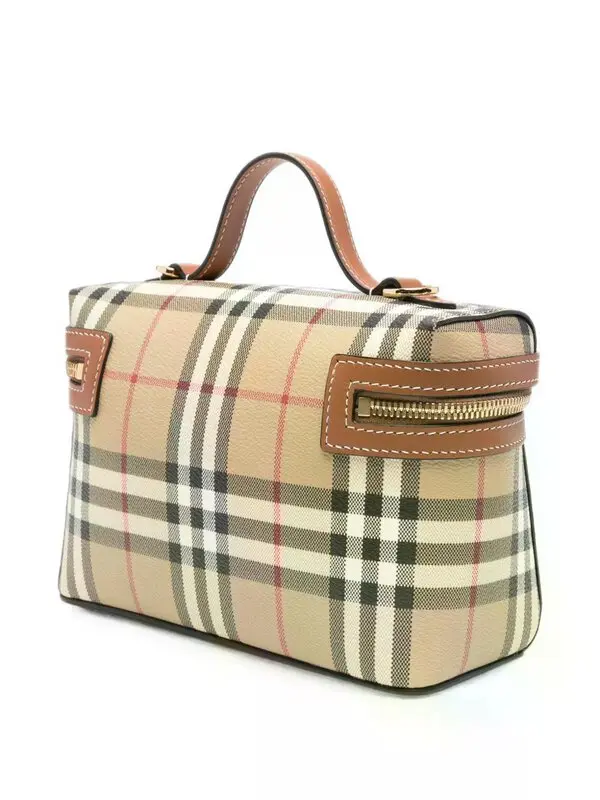 Burberry Vintage Check Vanity Case Mini Bag