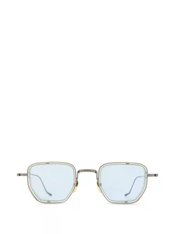 JACQUES MARIE MAGE Atkins Geometric-frame Sunglasses - Grey
