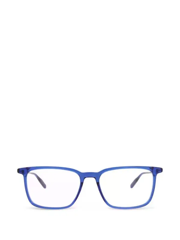 Montblanc Rectangle-frame Glasses - Blue