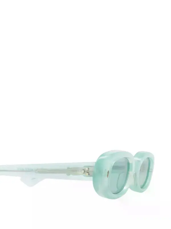 JACQUES MARIE MAGE Besset Oval-frame Sunglasses