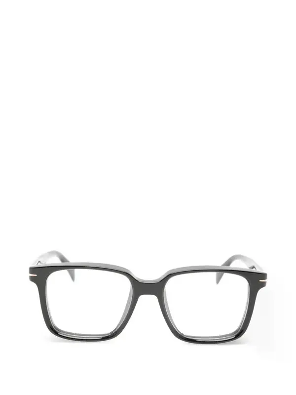 DB EYEWEAR BY DAVID BECKHAM Square-frame Glasses - Black
