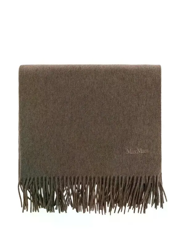 Max Mara Baci Fringed Scarf
