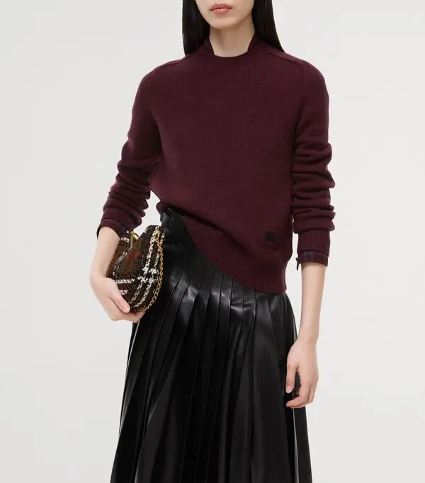 Burberry Cashmere Crew-neck Sweater