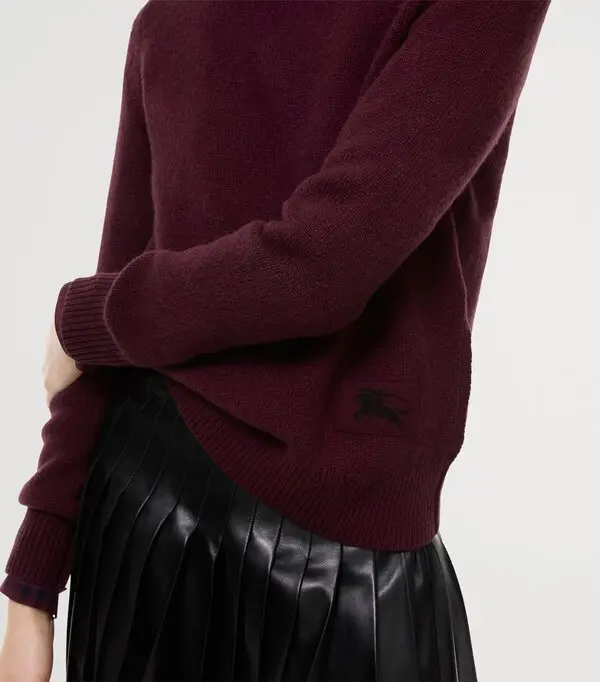Burberry Cashmere Crew-neck Sweater