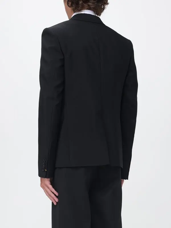 Fendi Slim Fit Single-breasted Wool And Mohair Blend Blazer