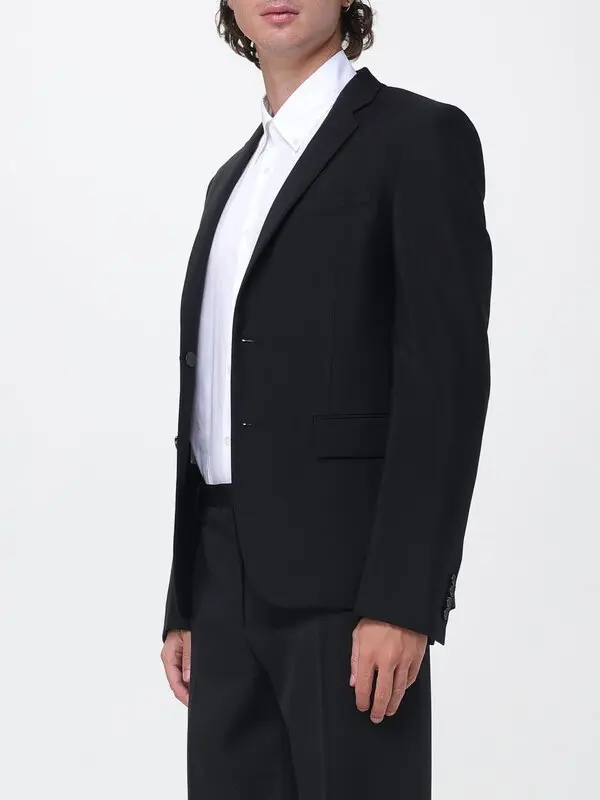Fendi Slim Fit Single-breasted Wool And Mohair Blend Blazer
