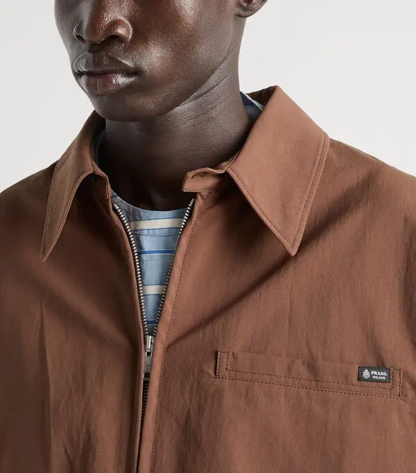 Prada Technical Shirt Jacket