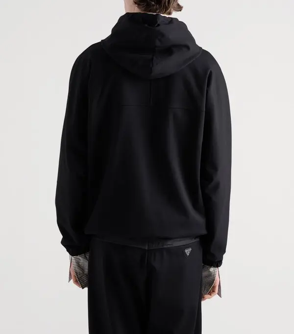 Prada Technical Hooded Jacket