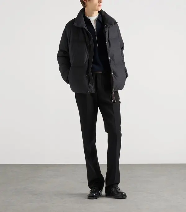 Prada Cashmere Puffer Jacket