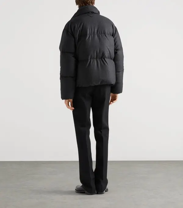 Prada Cashmere Puffer Jacket