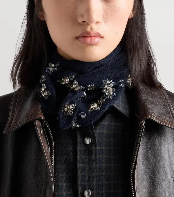 Prada Wool Check Shirt
