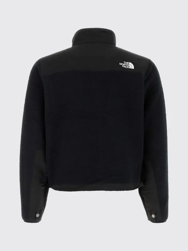 The North Face Fleece Sports Jacket With High Neck And Zip Closure