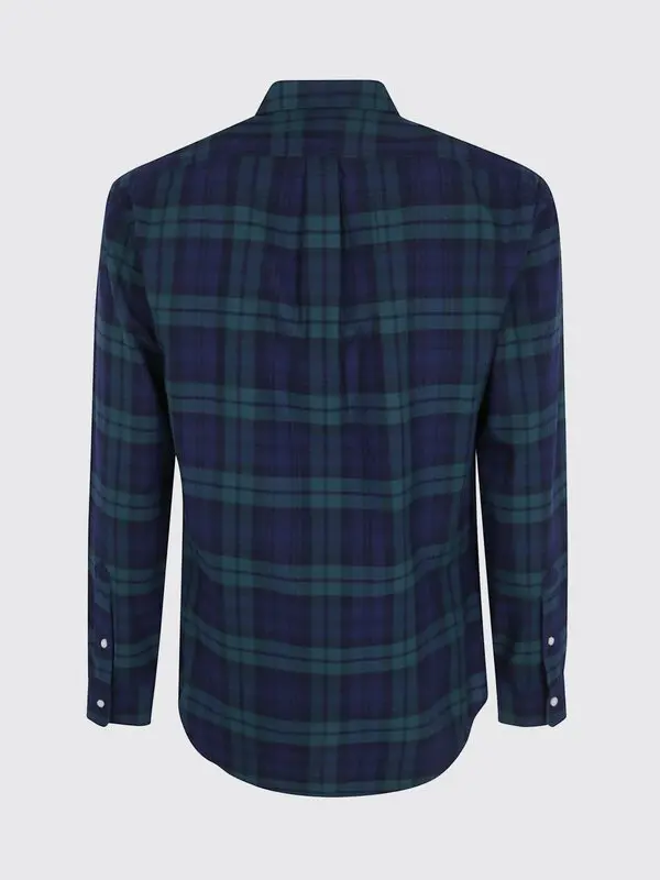 Polo Ralph Lauren Check Cotton Shirt With Button-down Collar