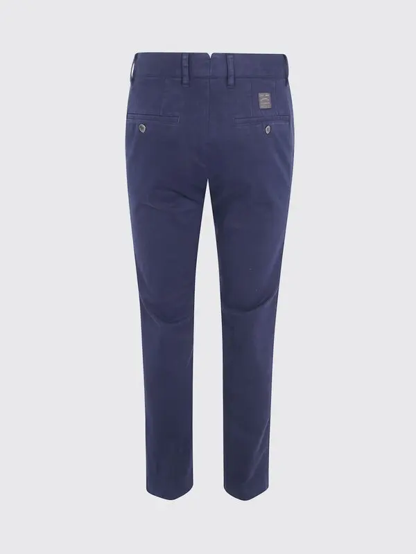 Incotex Slim Fit Chino Pants In Stretch Cotton With A Mid-rise Waist