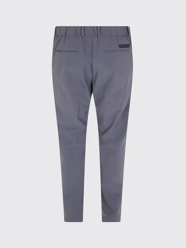 RRD Slim Fit Chino Trousers In Technical Jersey With Mid-rise Waist