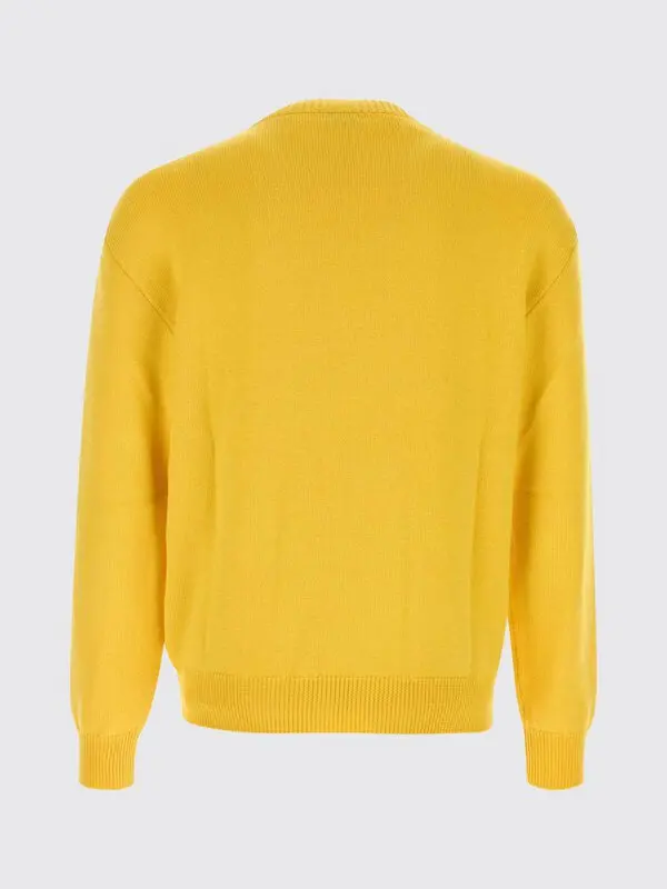 Moschino Pure Virgin Wool Crewneck Sweater With Graphic Print