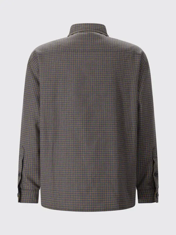 Valentino Garavani Vlogo Signature Check Wool Shirt Jacket