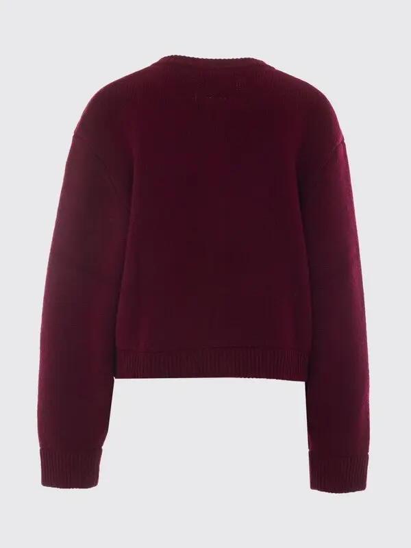 LISA YANG Pure Cashmere Crewneck Cardigan With Button Closure - Violet