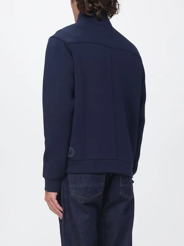 MURPHY&NYE High Neck Full-zip Neoprene Sweatshirt - Navy