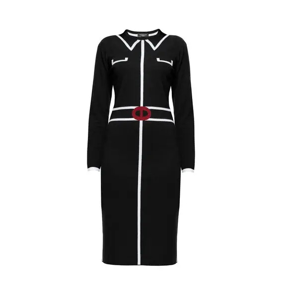 RUMOUR LONDON Claire Jacquard Dress