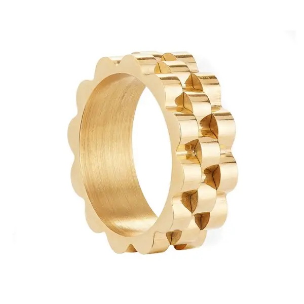 BALLINGER JEWELLERY Watch Strap Chunky Statet Ring