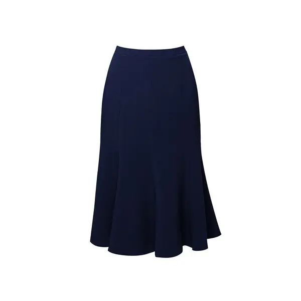 RUMOUR LONDON Lucy Midi Skirt In Navy