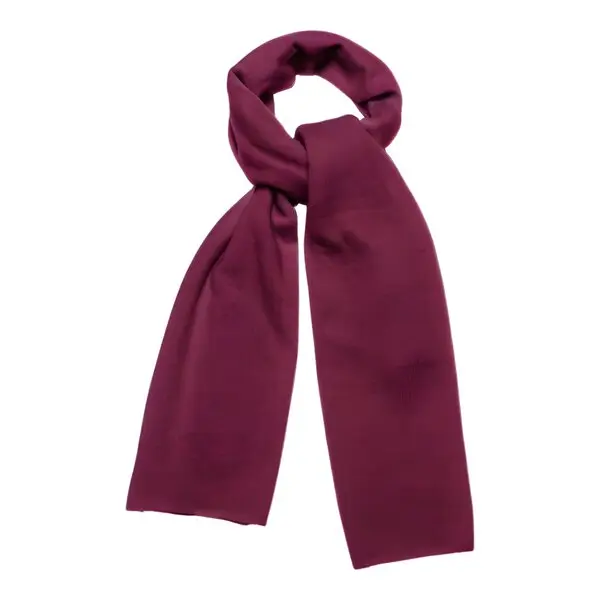 LOOP CASHMERE Lofty Cashmere Scarf In Barolo - Red