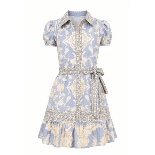 RAISHMA Etta Dress - Blue