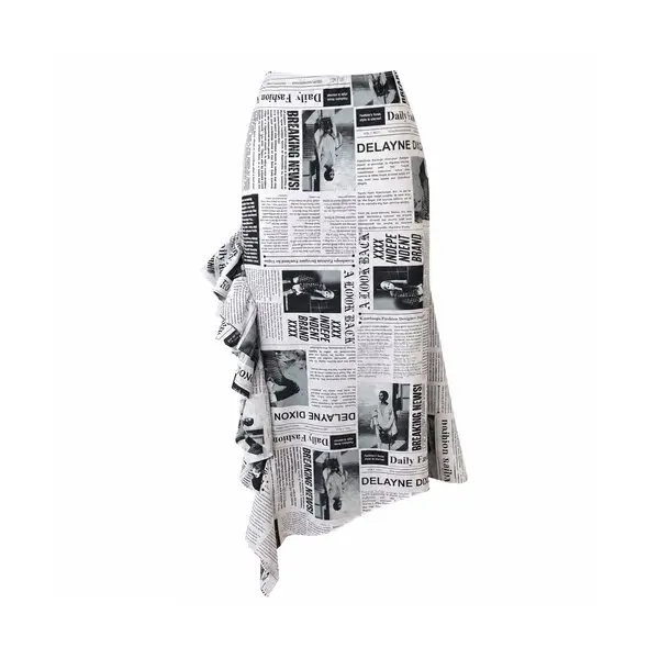 DELAYNE DIXON The Newspaper Skirt