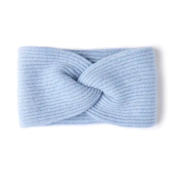ECOVA Light Classic Cashmere Headband - Blue