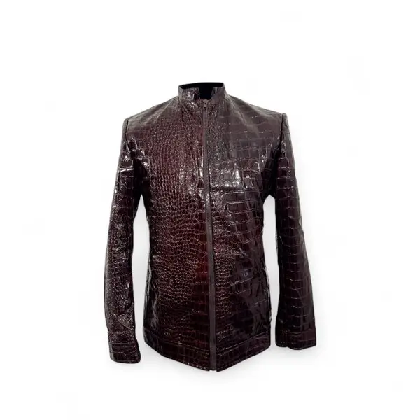 JPO Koch House Vegan Reptilian Leather Jacket