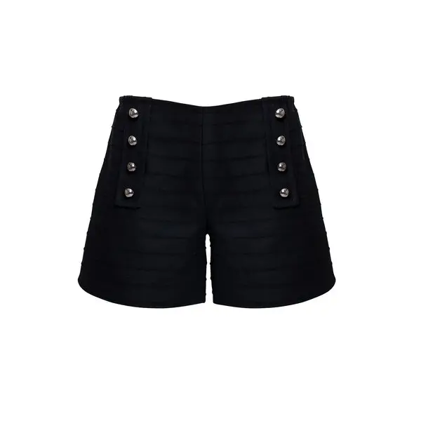 RUMOUR LONDON Elle Wool & Cashmere Shorts
