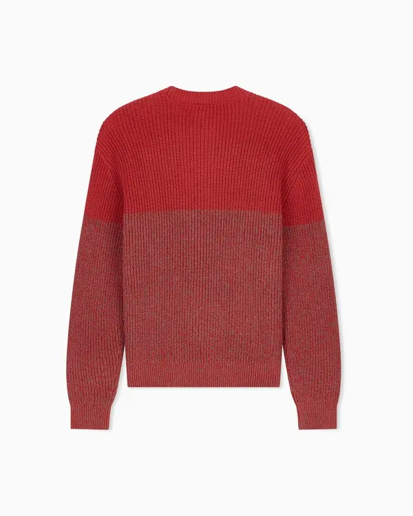 Armani Exchange Regular Fit Pullover In Blended Fabric
