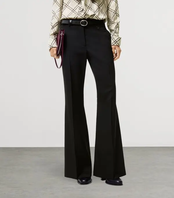 Burberry Tailored Flare Trousers