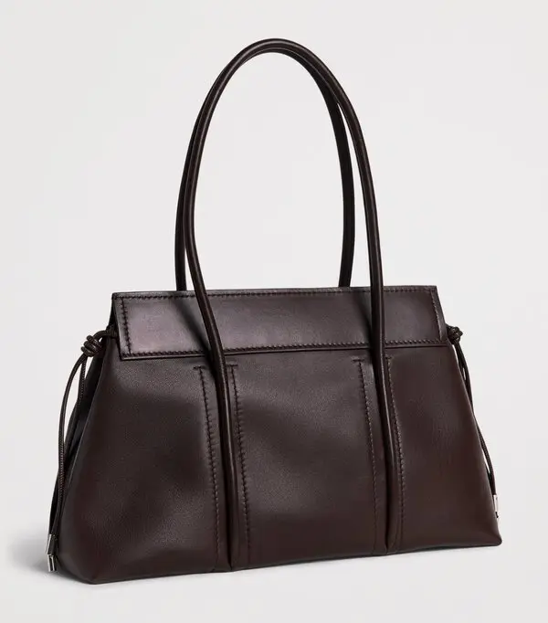 Harrods Medium Leather Marcie Tote Bag