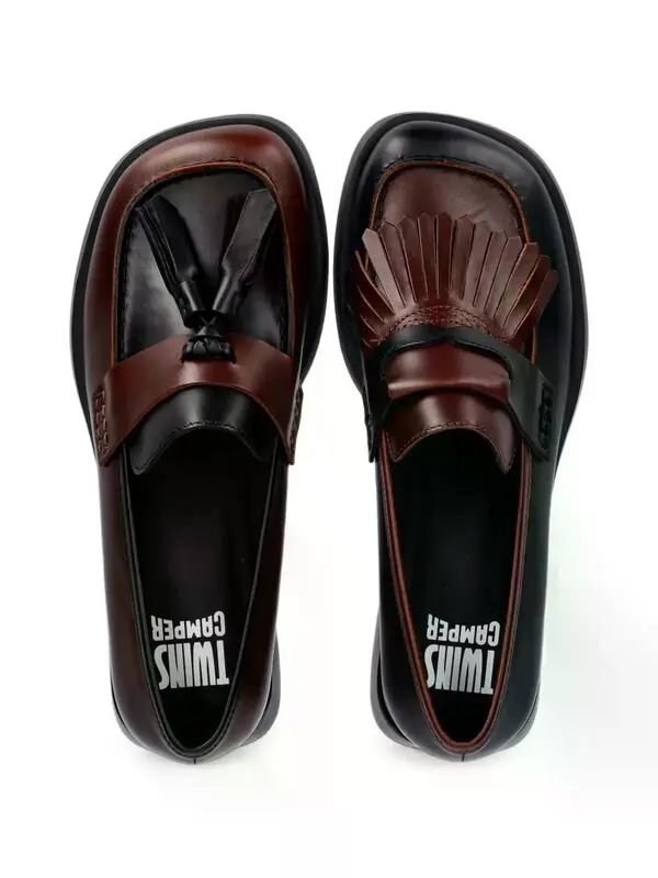 Camper Twins Kiltie Loafers