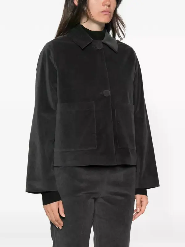 WHYCI Button-fastening Patch-pocket Jacket